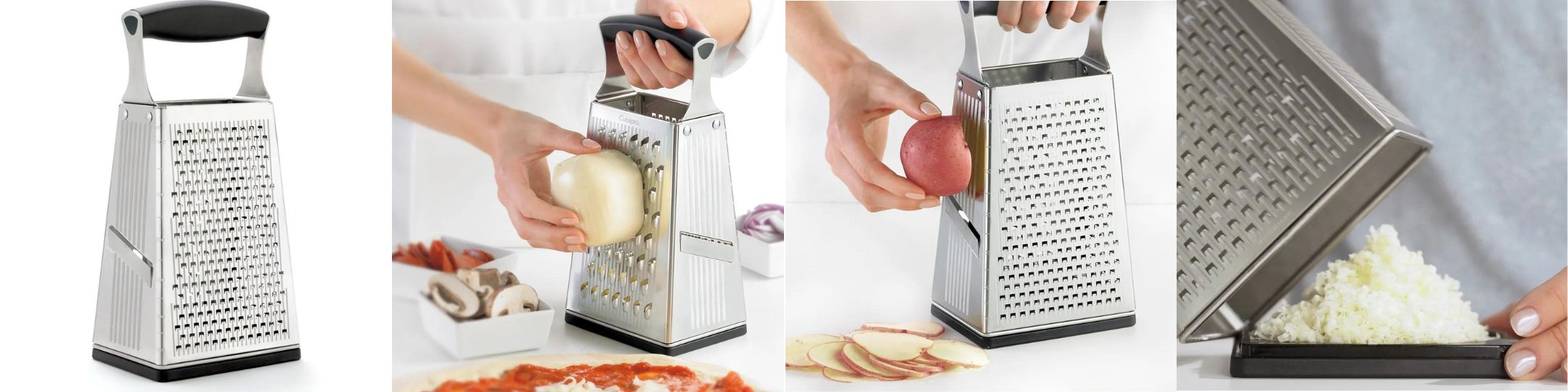 Under Review: Cuisipro SGT 4 Sided Box Grater – Art of Living Cookshop