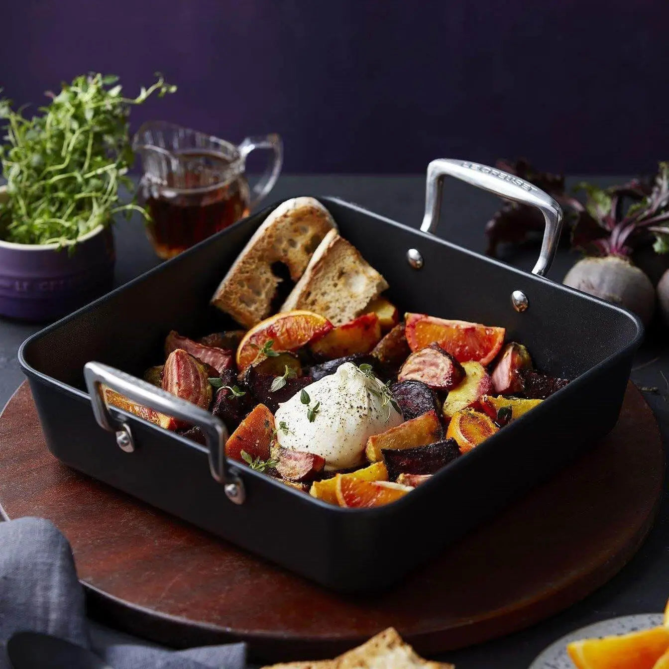 Braised Beetroot with Burrata and Orange Recipe – Art of Living Cookshop