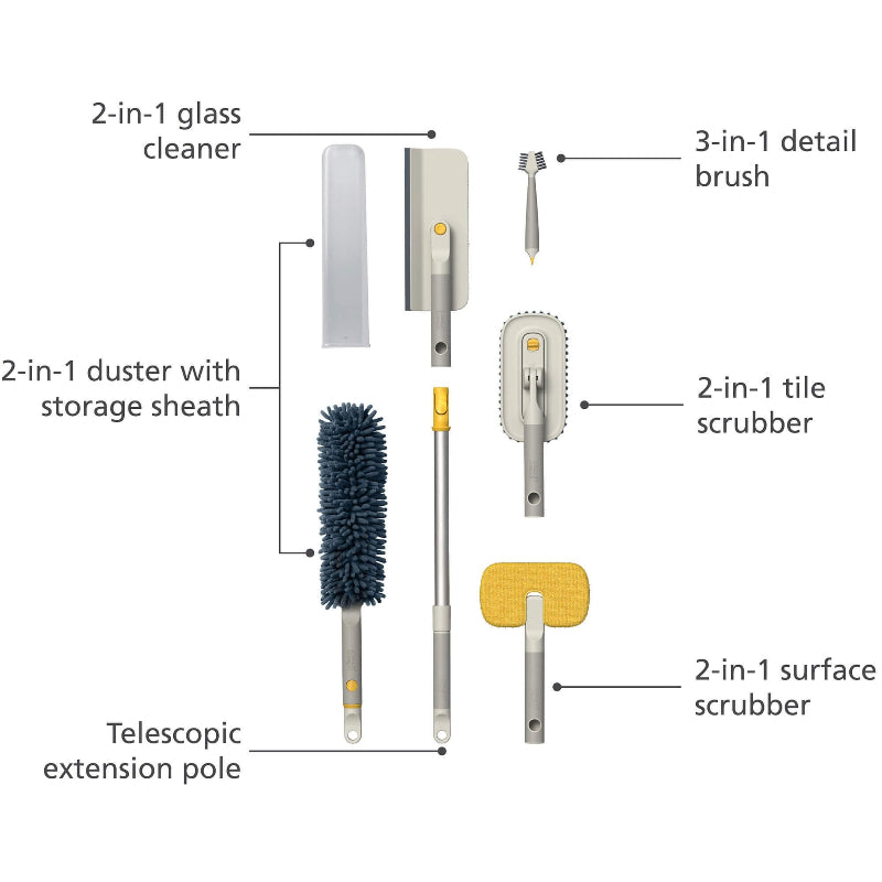 Joseph Joseph CleanTech Deep Clean Bundle (6 Piece) – Art of Living Cookshop