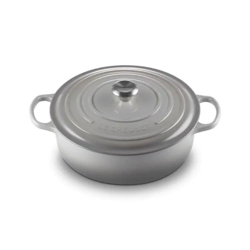 Le Creuset Signature Cast Iron Risotto Pan 30cm Mist Grey – Art of ...