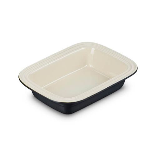 Le Creuset Stoneware Deep Rectangular Dish 29cm Satin Black – Art of ...