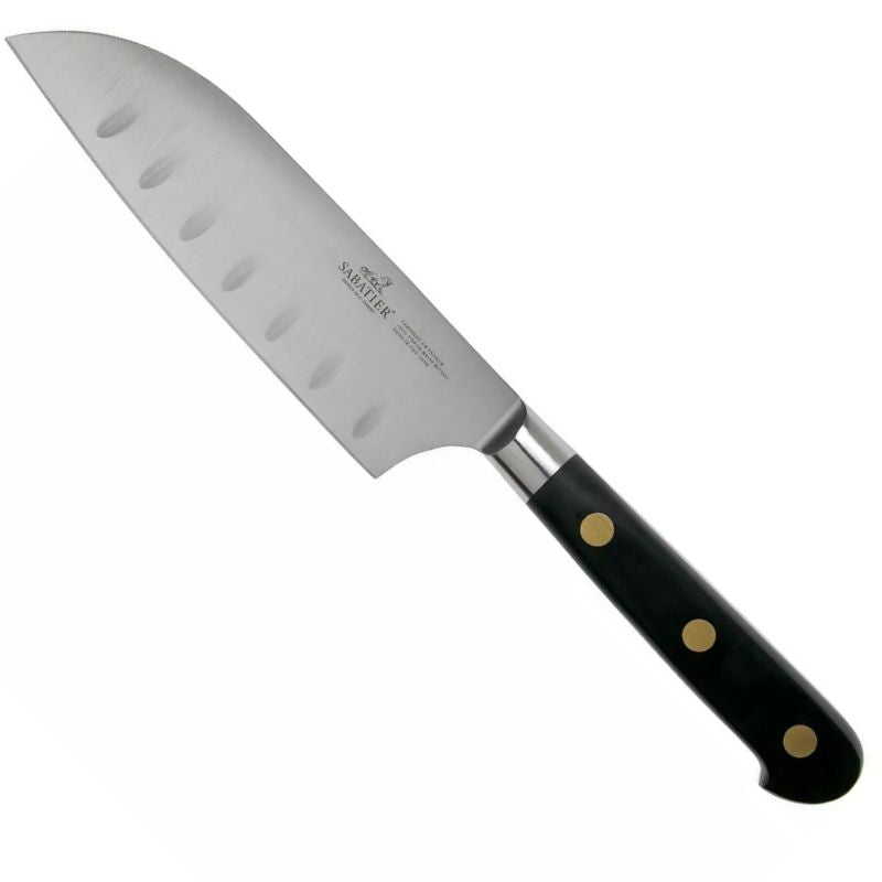 Lion Sabatier Ideal Mini Santoku Knife Brass Rivets 13cm – Art of ...