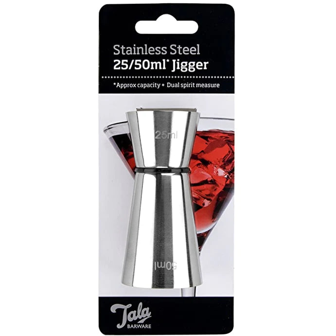 Tala Cocktail Jigger / Spirit Measure Stainless Steel – Art of Living ...