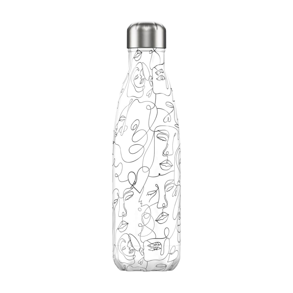 Chilly's Bottle Lines Faces 500ml – Art of Living Cookshop