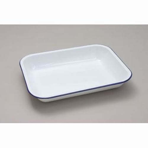 Falcon Enamel Rectangular Bake Pan 28x23cm Blue / White – Art of Living ...