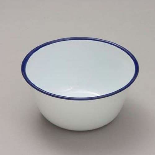 Falcon Enamel Round Pudding Basin 12cm Blue / White – Art of Living ...