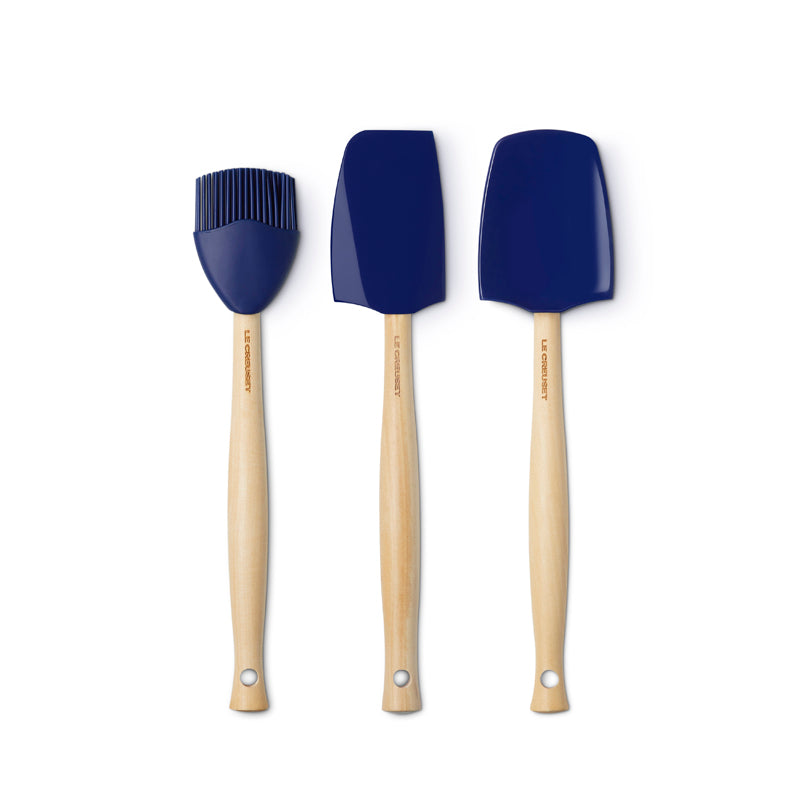 Le Creuset Craft Spatulas Azure (Set of 3) – Art of Living Cookshop