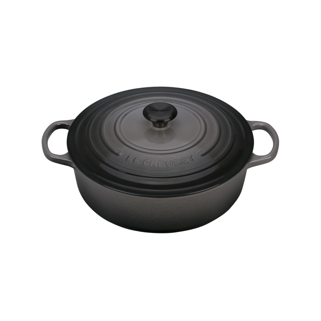 Le Creuset Signature Cast Iron Risotto Pan Flint 30cm – Art of Living ...