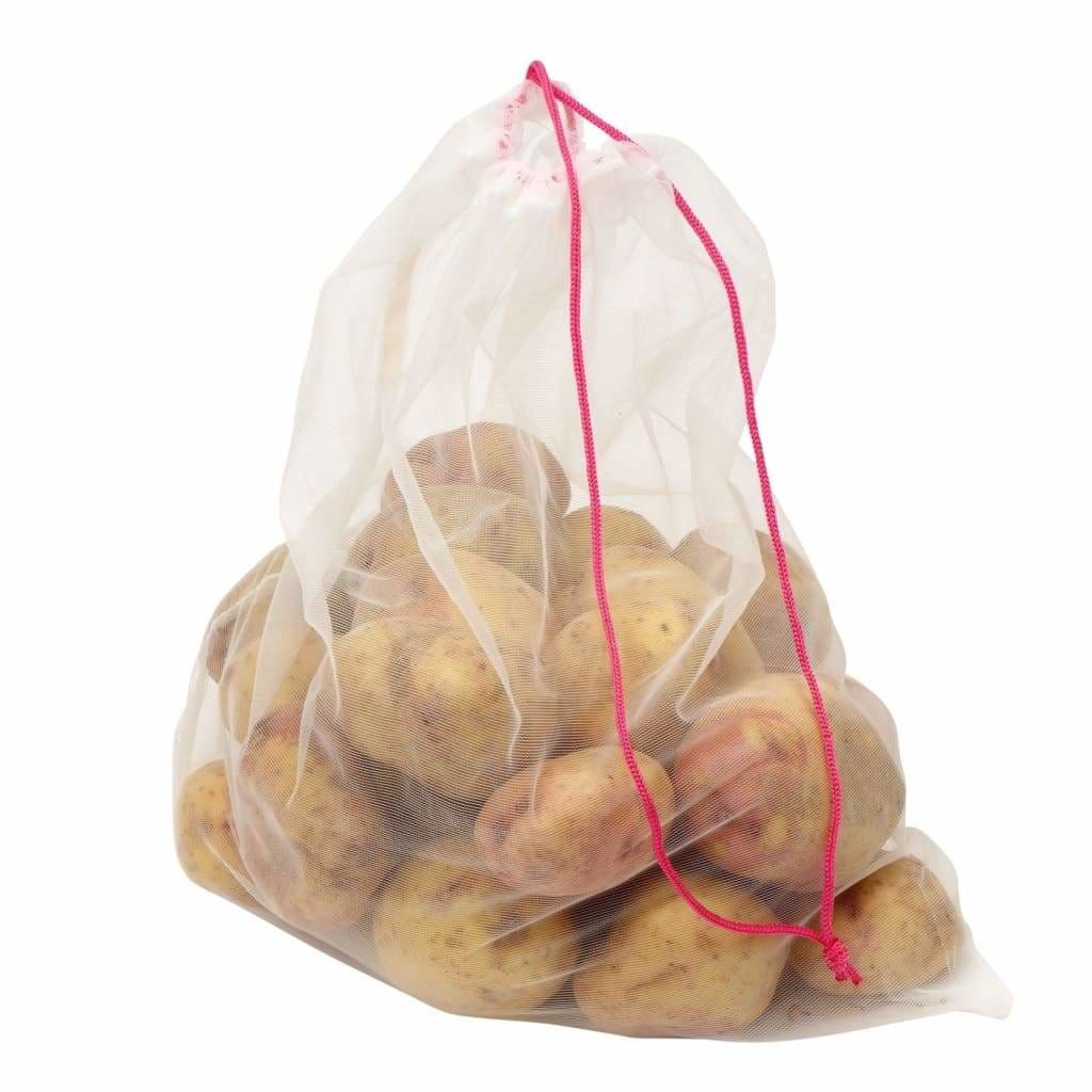 Reusable Drawstring Fruit and Vegetable Bags - Set of 5 – Art of Living ...