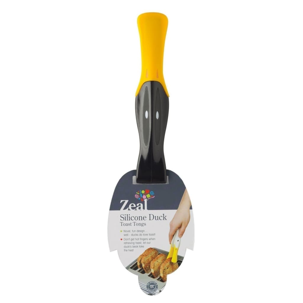 Zeal Duck Toast and Crumpet Tongs Black – Art of Living Cookshop